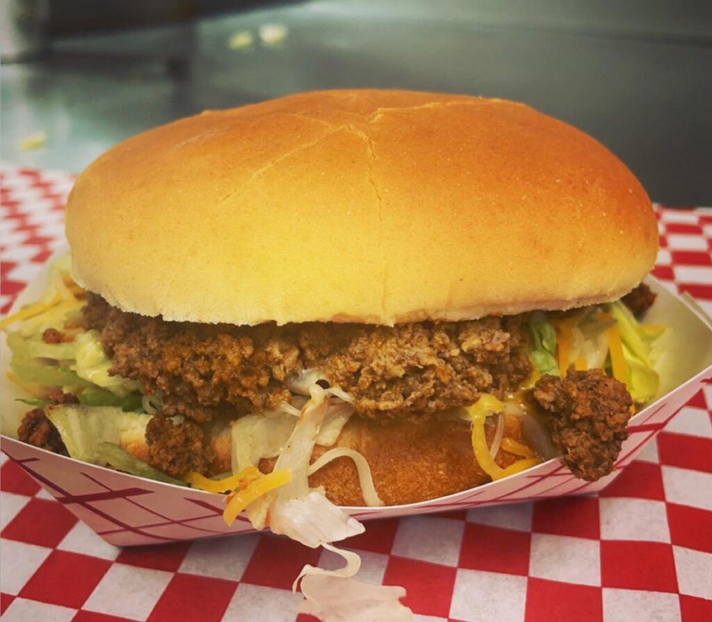 Taco Burger - Cheeky Burger